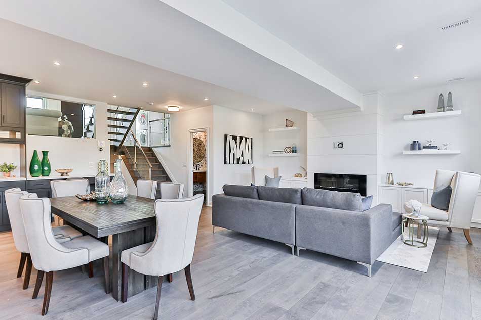Living And Dining Room Combo with 5 Illustrated Floor Plans Roomlay