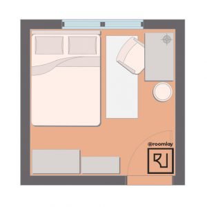 10x10 Bedroom Layout Ideas to Make the Most of Your Small Space - Roomlay