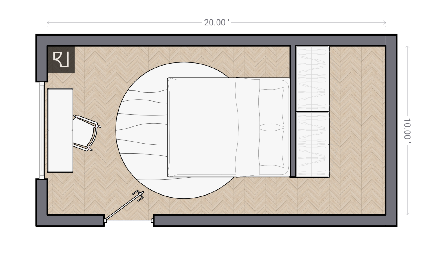 Maximizing Space: The Ultimate Guide to a 10x20 Bedroom Layout - Roomlay