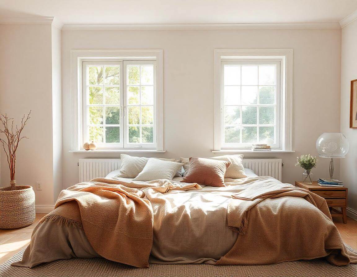 How to Place Your Bed Between Windows: Expert Room Layout Tips - Roomlay