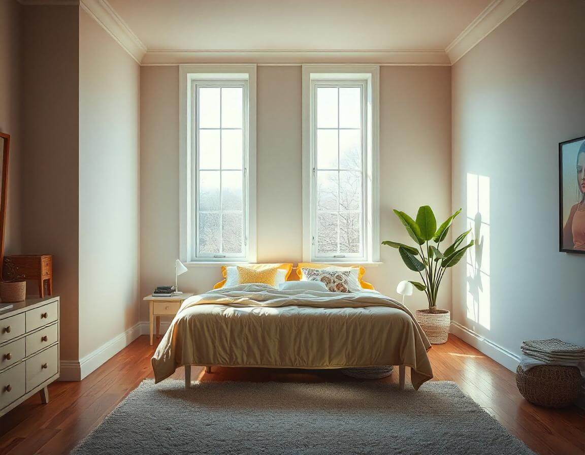 How to Place Your Bed Between Windows: Expert Room Layout Tips - Roomlay