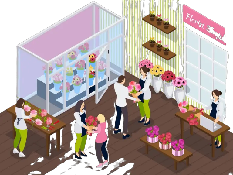 How to Design a Floral Store Layout in 5 Easy Steps - Roomlay
